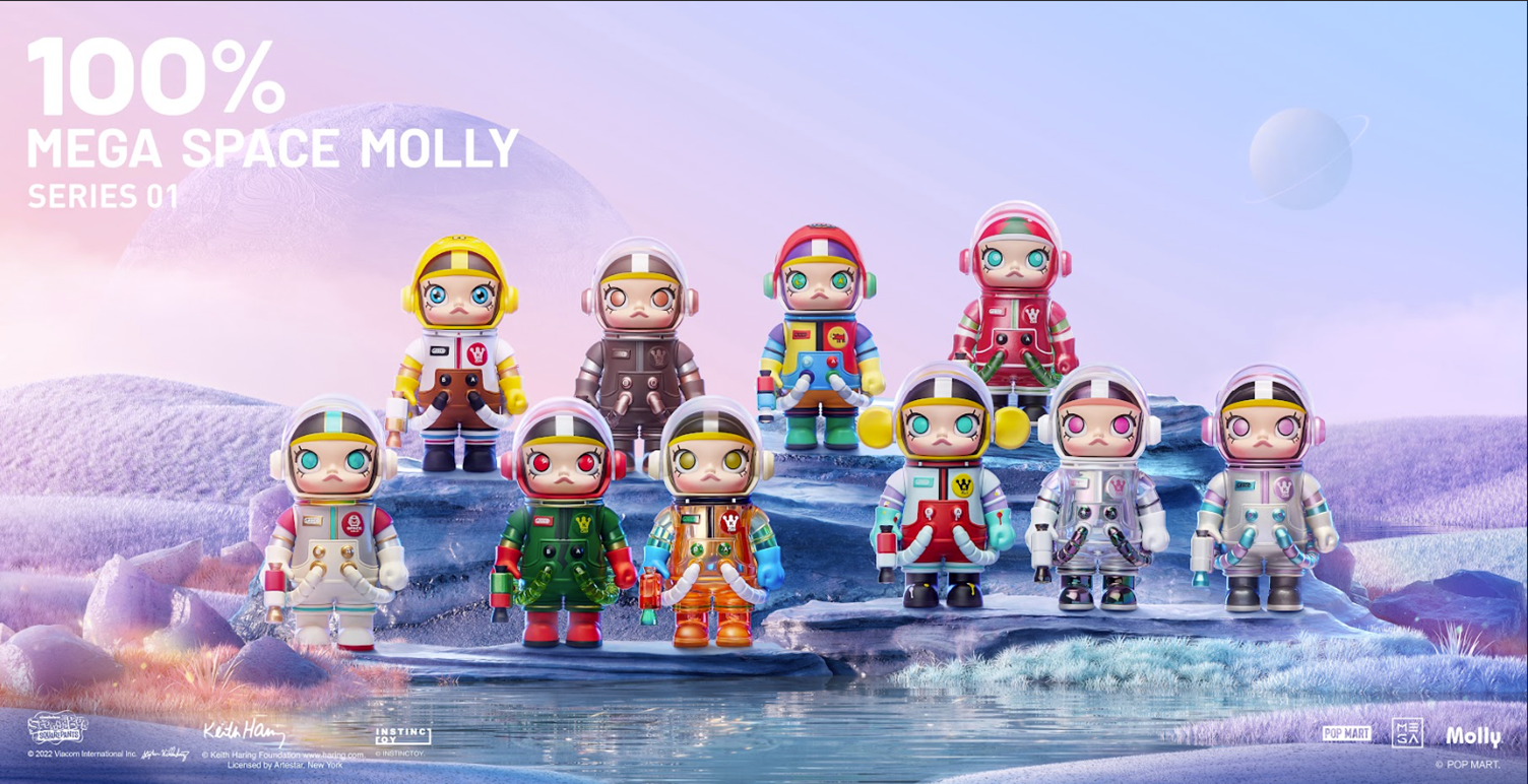 MEGA Collection 100% Space Molly Series 1 [single box] – Poplab